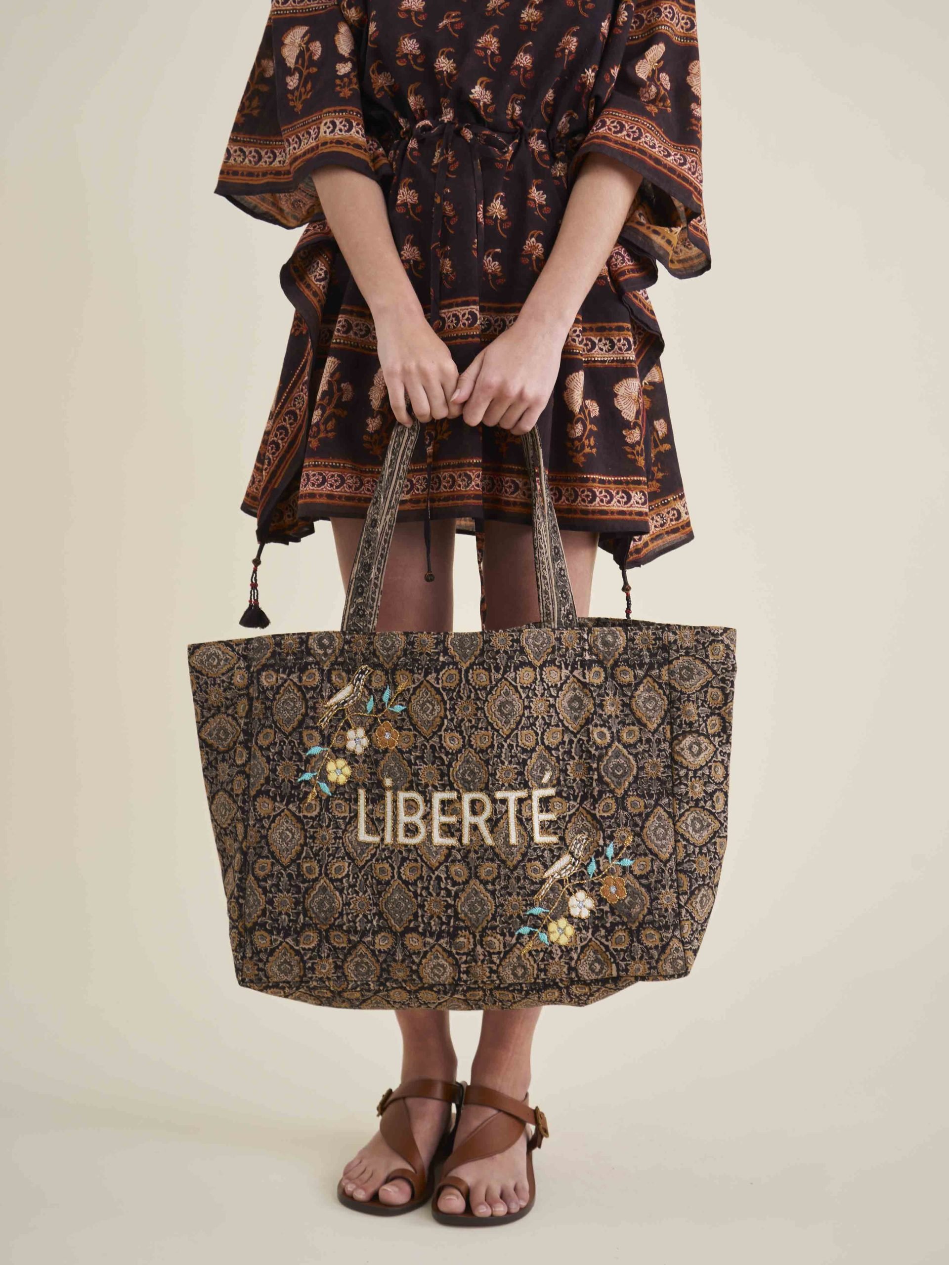 Embroidered Kossiwa Bag Simrane x CSAO • Simrane